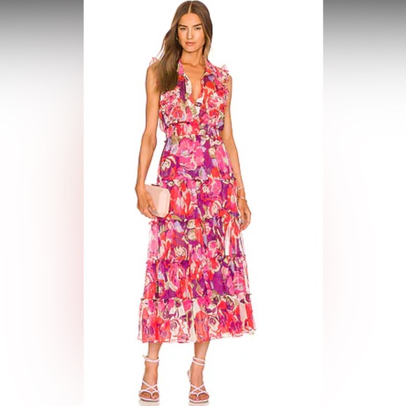 Misa Los Angeles | Dresses | Trina Dress In Lilac Coming Up Roses Misa ...